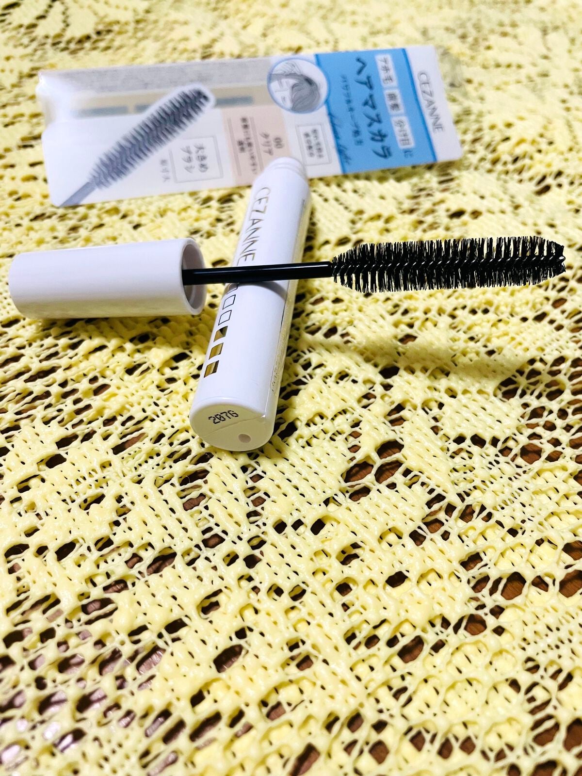 ヘアケアマスカラ|cezanneの効果に関する口コミ Cezanne ヘアケアマスカラ By ななな混合肌30代前半 Lips