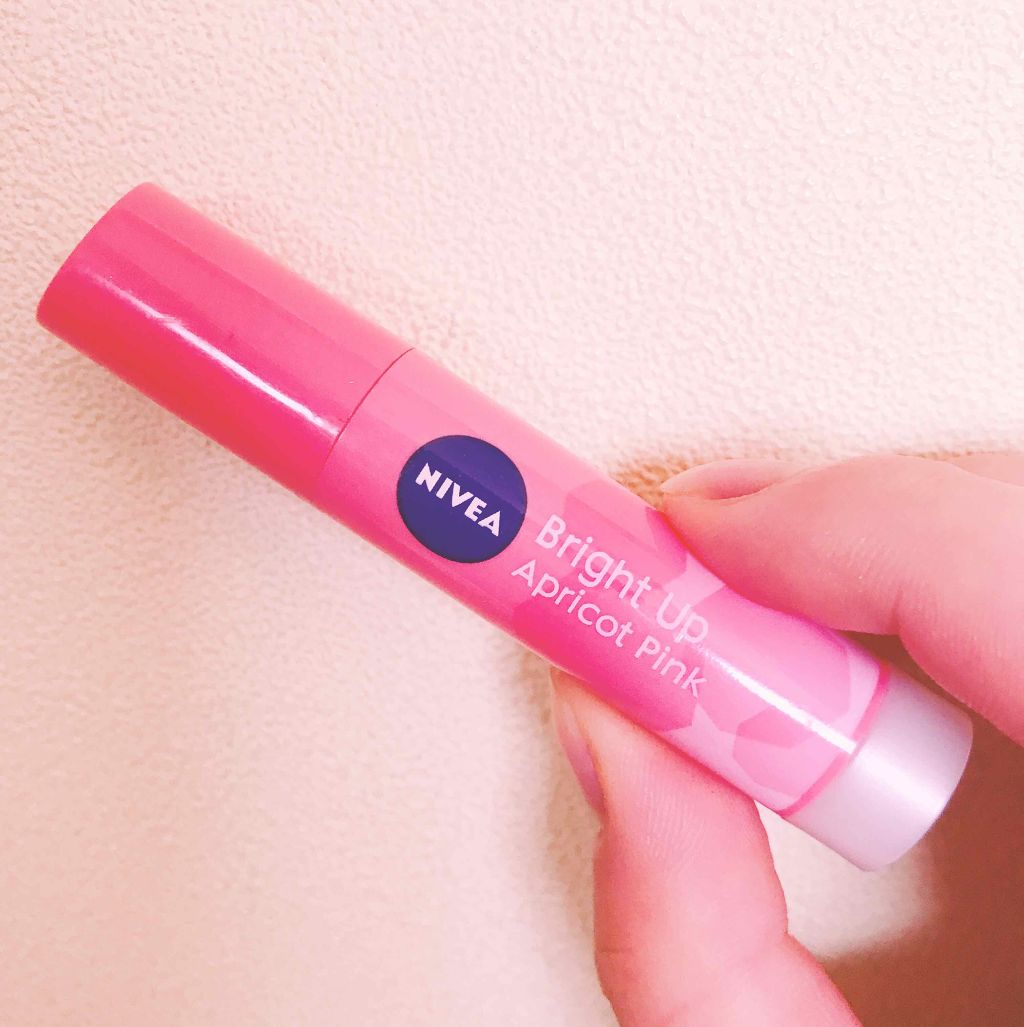 モイストピュアカラーリップ|ニベアの口コミ 【nivea ナチュラルカラーリップ ブライトアップ Apricotpink】 By そると
