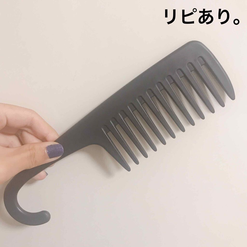 バスコーム|daisoの口コミ 超優秀!100均で買えるおすすめヘアブラシ!【ダイソー バスコーム】 内容量1本 値段¥100税