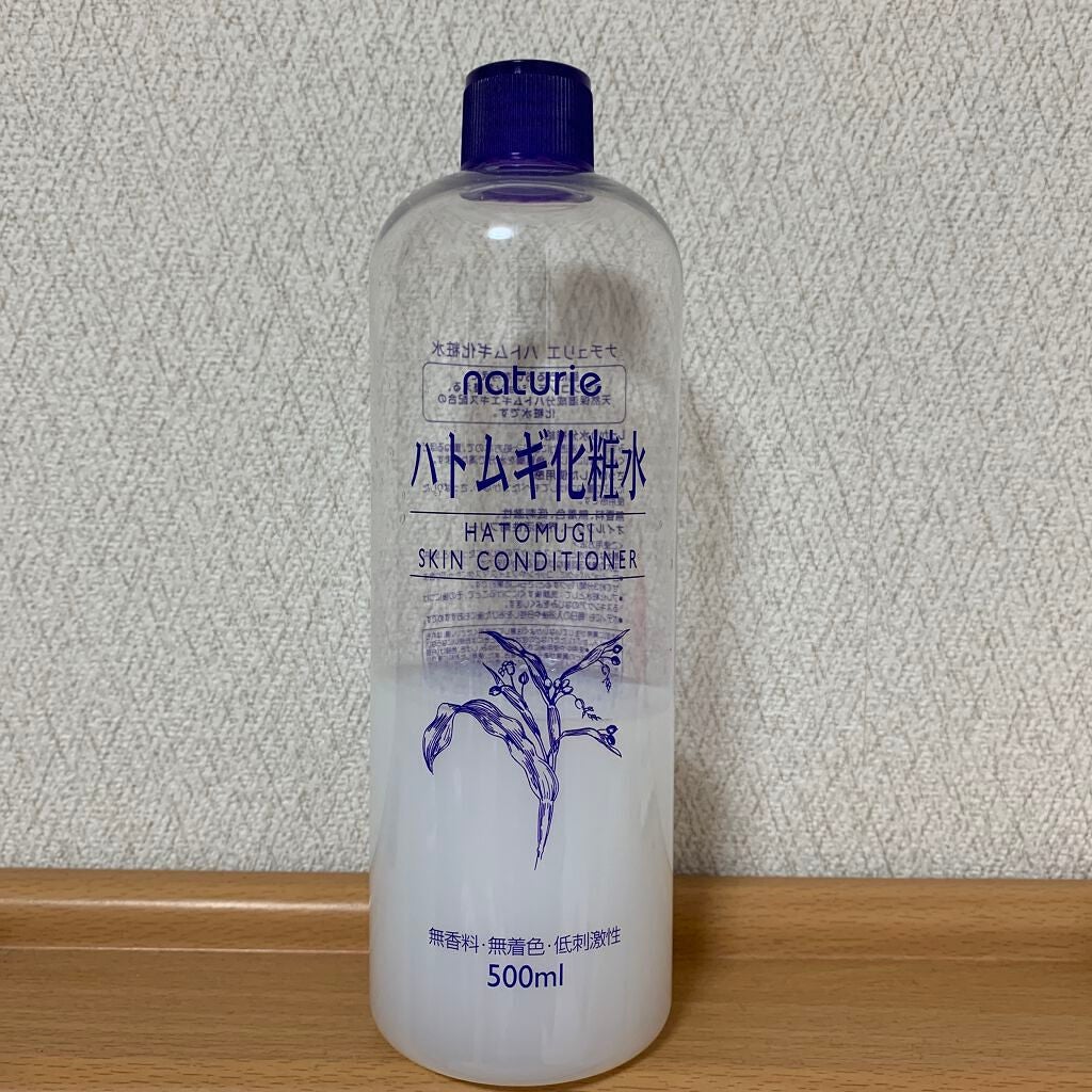 ハトムギ化粧水ナチュリエ スキンコンディショナー R |ナチュリエの口コミ ナチュリエ ハトムギ化粧水 通常サイズ By おいも混合
