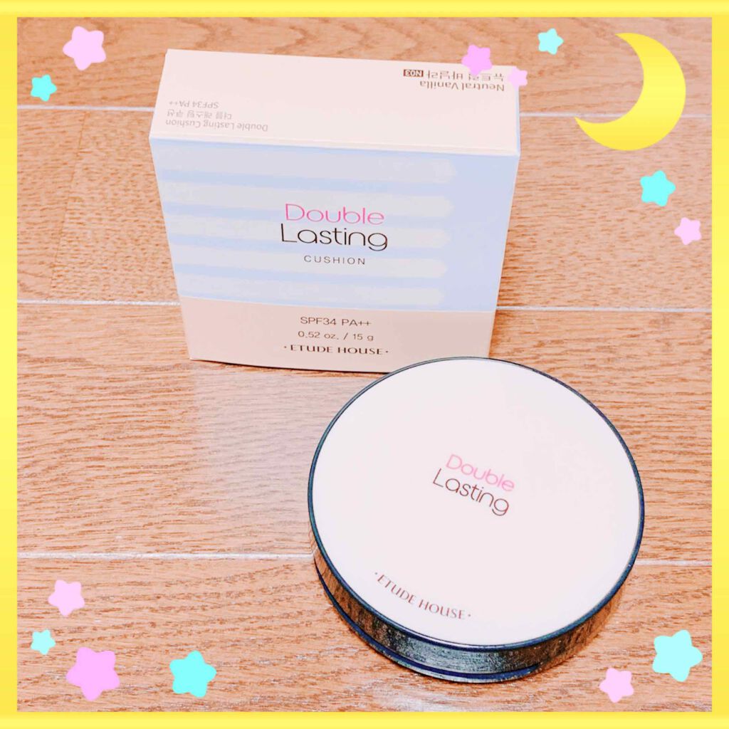 ダブルラスティング クッション|etudeの口コミ ダブルラスティングクッションファンデ(エチュードハウス) By Momon乾燥肌
