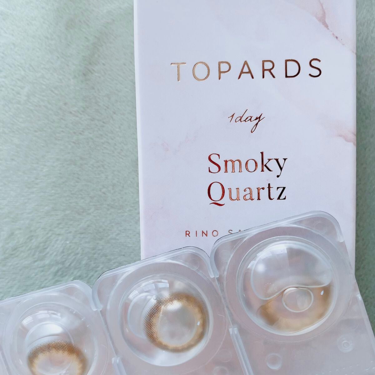 Topards 1day|topardsのカラコンレポ・着画口コミ Topardsの新色 スモーキークォーツ👁 By ちろこ乾燥肌30