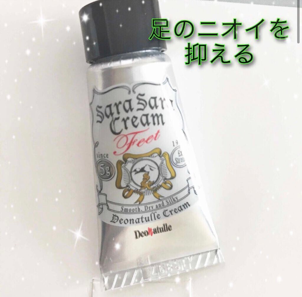 薬用足指さらさらクリーム|デオナチュレの効果に関する口コミ「デオナチュレ 足指さらさらクリーム 」 By まかろなっち敏感肌20代前半