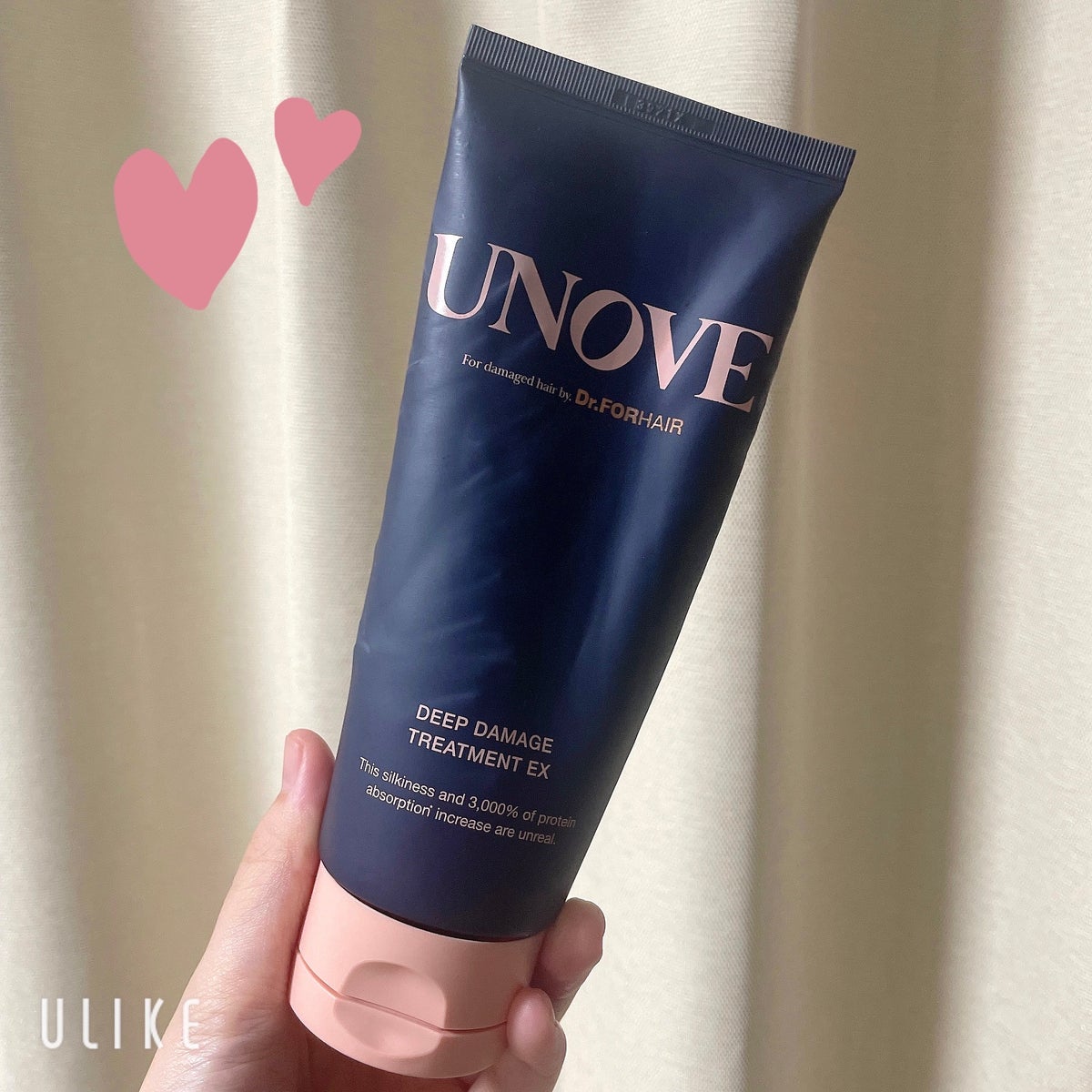 ディープダメージトリートメントex|unoveの口コミ Unove ディープダメージトリートメントex By ゆう混合肌30代前半