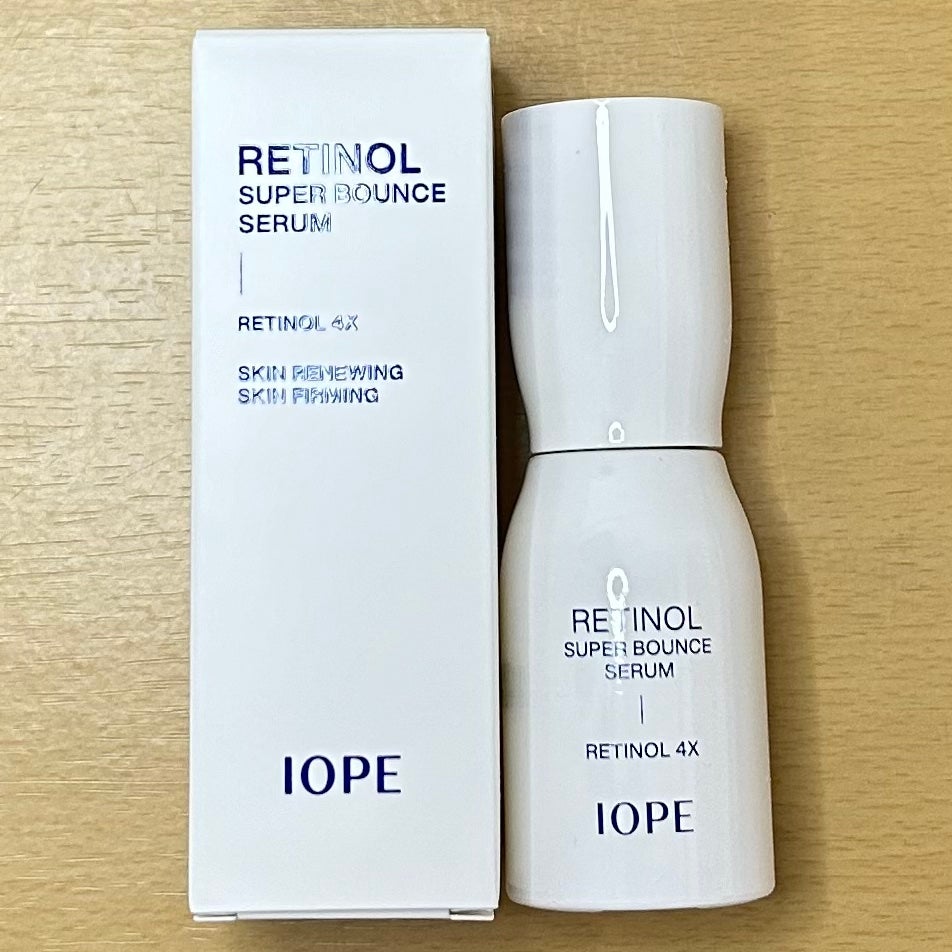 レチノール スーパーバウンス セラム|iopeの効果に関する口コミ 【使った商品】 Iopeレチノール スーパーバウンス セラム By 🍎