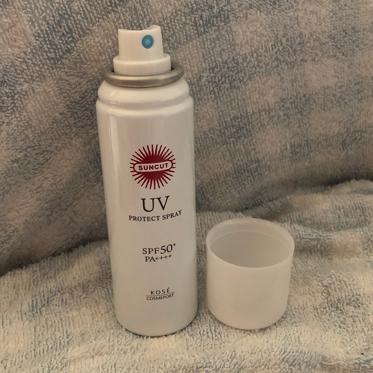キャンメイク・サンカット®の日焼け止め・uvケアを使った口コミ サンカット®プロテクトuv スプレー By Mint敏感肌 Lips
