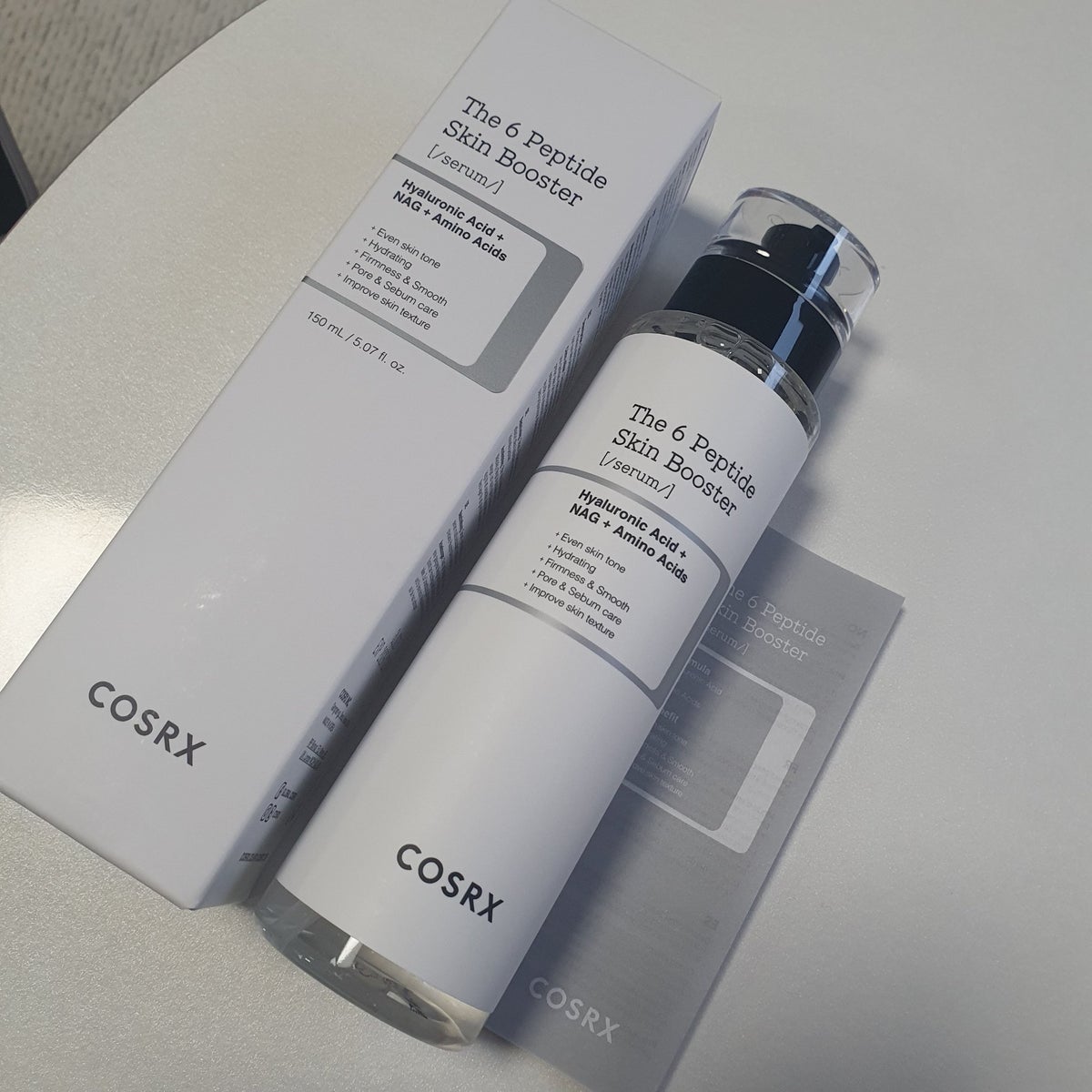 Rxザ・6ペプチドスキンブースターセラム|cosrxの口コミ 乾燥肌におすすめのブースター・導入液!乾燥肌、水分不足脂性肌にオススメ
