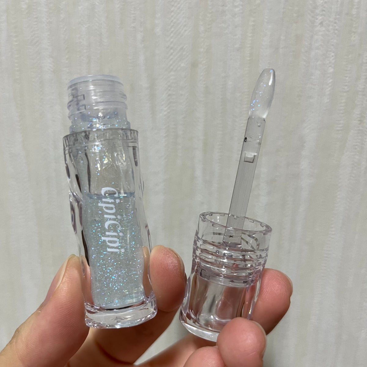 ガラスプランパー|cipicipiの口コミ ブルベにおすすめのリップグロス! シピシピ ガラスプランパー 02 みずあめブルー¥