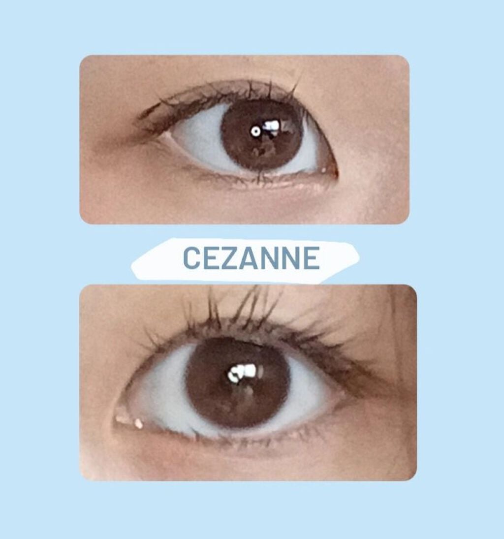 Cezanneのマスカラ クリア マスカラr&耐久カールマスカラを使った口コミ スクールメイクにはどっちが使いやすい?? By Sol混合