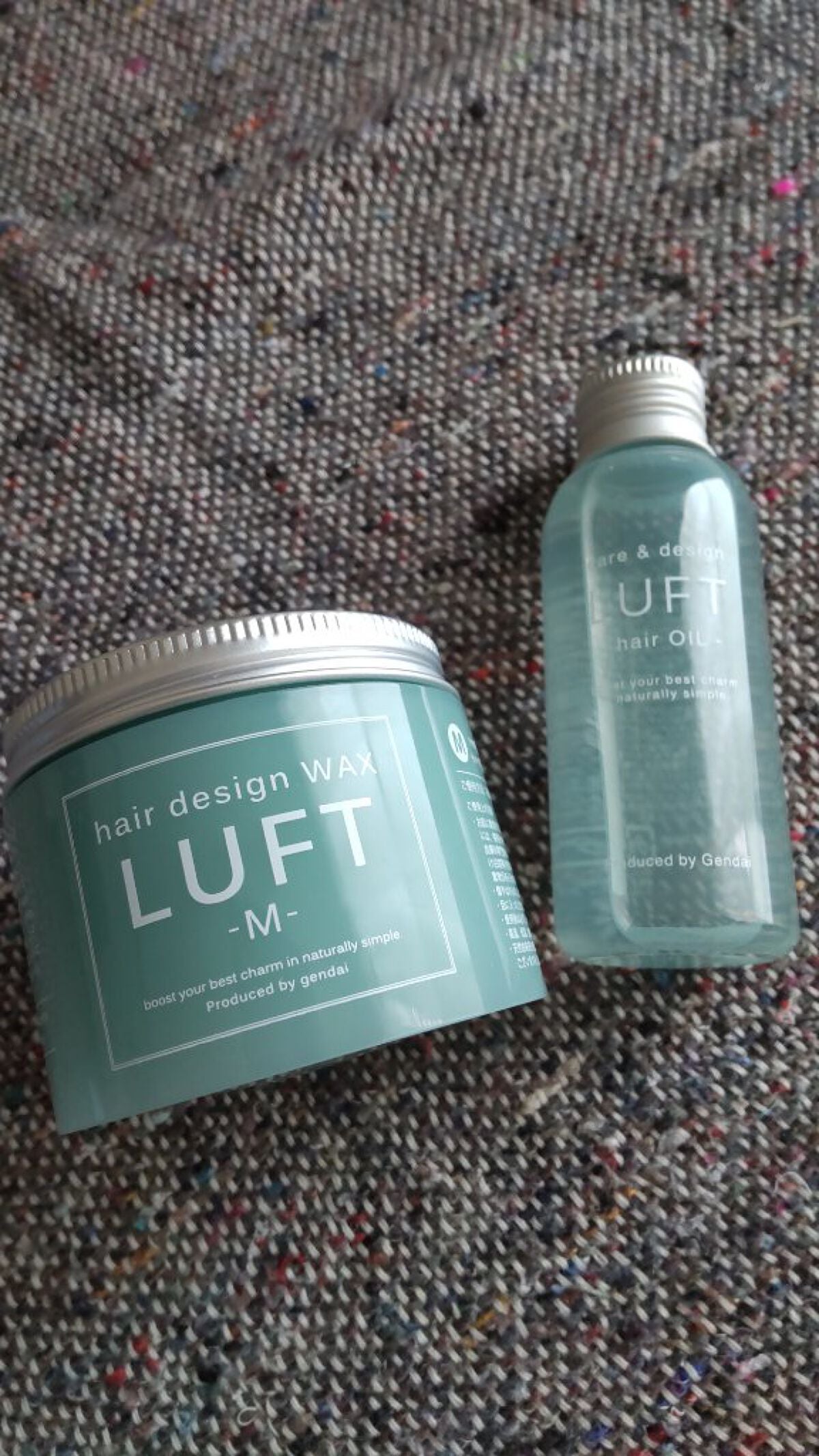 Luftのヘアケア・スタイリング ルフト ヘアーデザインワックスm&ケア&デザインオイルを使った口コミ ヘアケアしながらセットも😺 ️ By