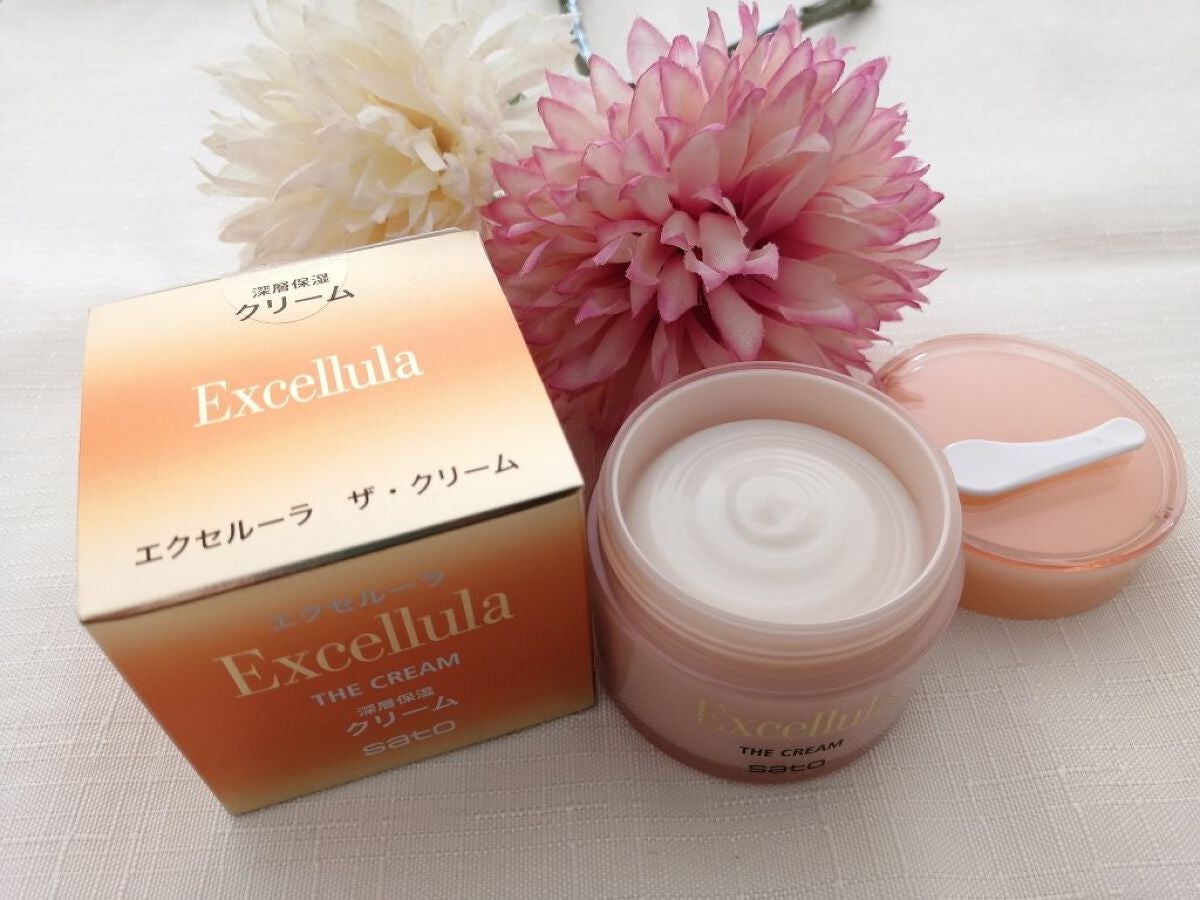 ザ・クリーム|excellulaの口コミ エイジングケアにおすすめのフェイスクリーム!佐藤製薬のエクセルーラ ザ・クリームを使っています