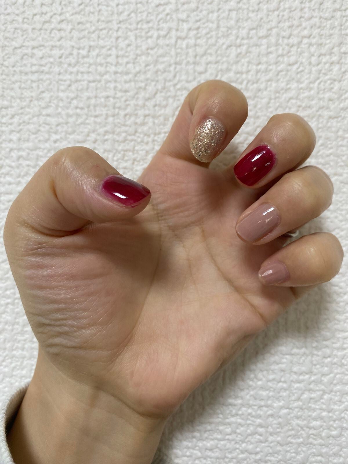 パラドゥ・ネイルホリック・キャンドゥのマニキュアを使った口コミ「ネイル記録 使用アイテム ・ネイルホリック アート 」 By わーままの