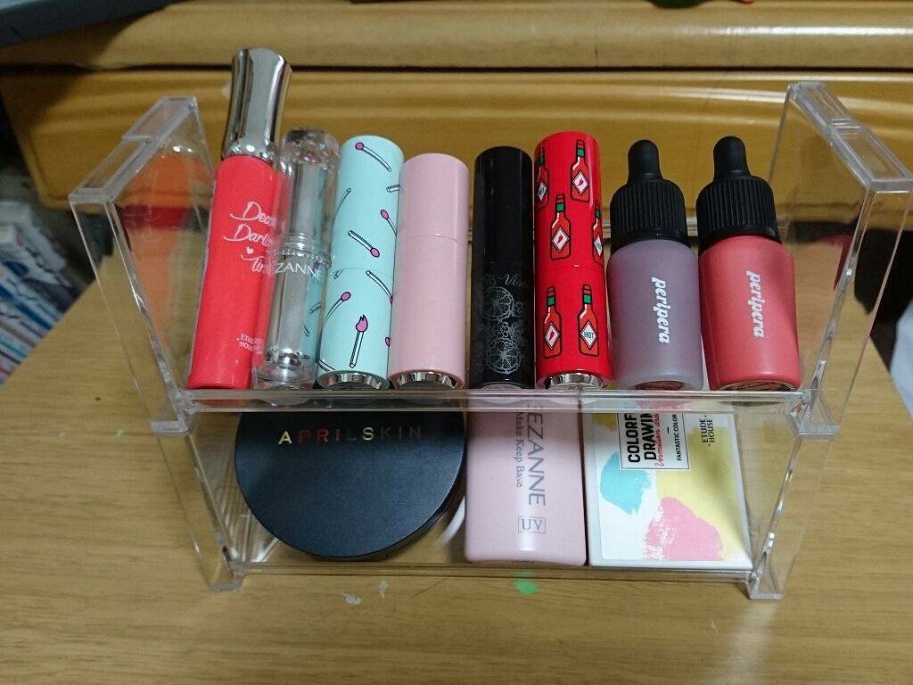 ボトルスタンド|キャンドゥの口コミ 超優秀!100均で買えるおすすめコスメ!〈収納〉再掲載です キャンドゥ ボトルスタンドatype