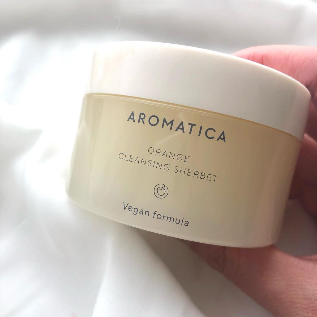 オレンジクレンジングシャーベット|aromaticaの口コミ 韓国のヴィーガンコスメブランド🇰🇷 By しい敏感肌30代後半
