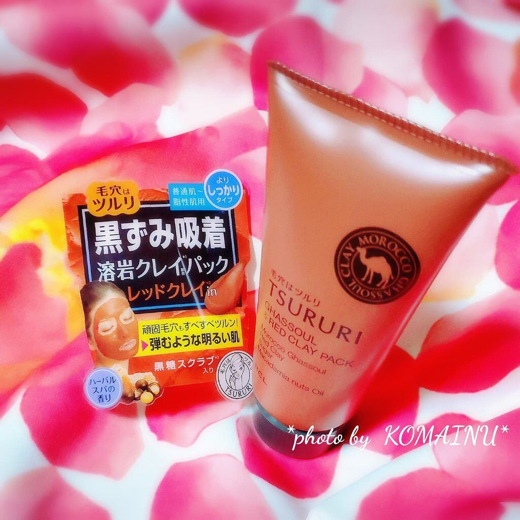 ガスールパック レッドプラス|ツルリの口コミ しっかりした赤茶色のパック剤を目元と唇付近 By こまいぬポメラニアン普通肌 Lips