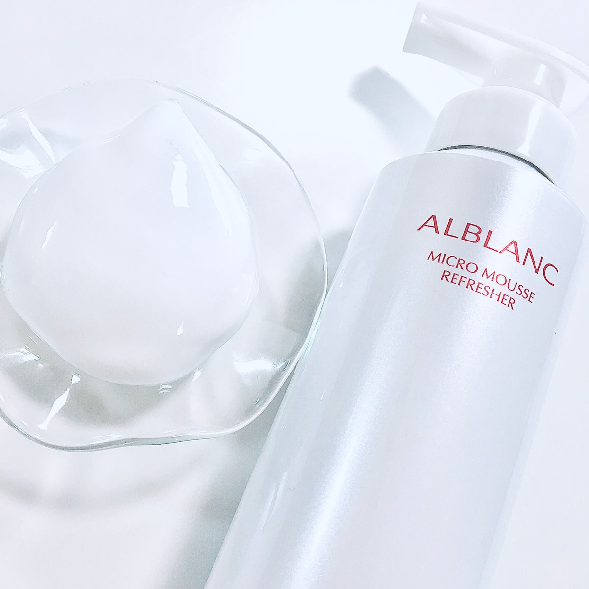 マイクロムース リフレッシャー|alblancの口コミ 乾燥肌におすすめの泡洗顔!花王様のアルブランマイクロムース リフレッシャー の