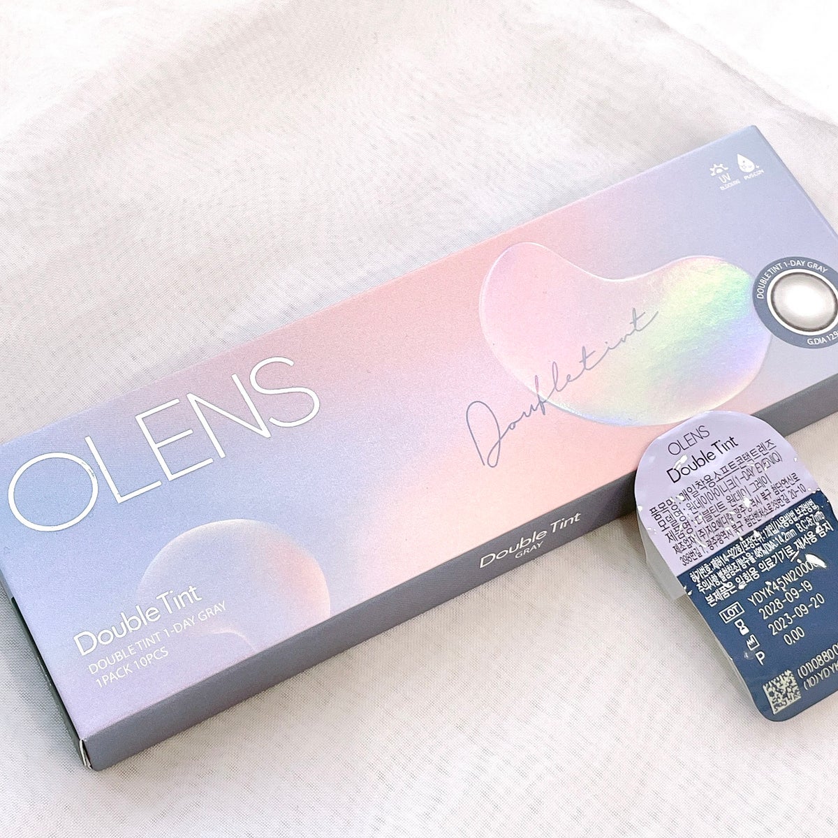 Olensのカラーコンタクトレンズ Real Ring 1day他、1商品を使った口コミ 透明感溢れる澄んだグレーカラコン🩶 By さくら