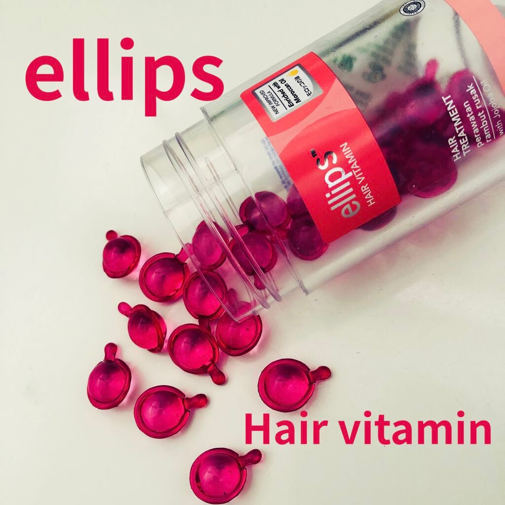 Ellipsのヘアオイル ヘアーオイル【トリートメント】他、2商品を使った口コミ「ellips ヘアーオイル トリートメント 」 By