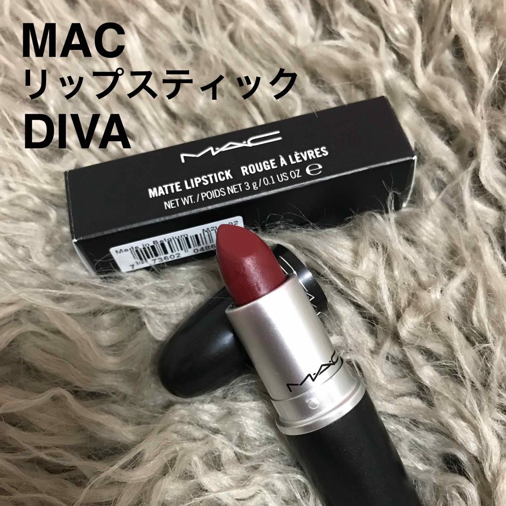 リップスティック|m・a・cの口コミ Mac リップスティック Divaディーバ By Yumi混合肌20代前半 Lips