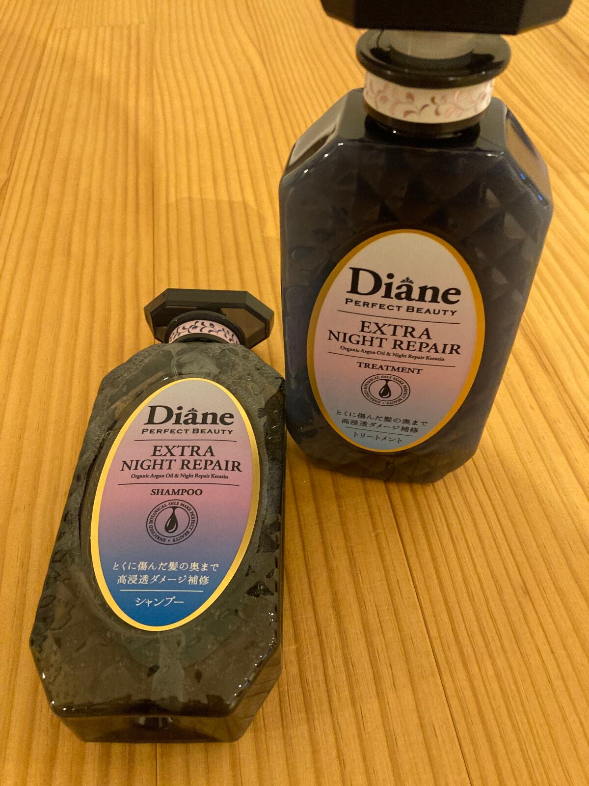 エクストラナイトリペア シャンプー&トリートメント シャンプー And トリートメント 本体セット|ダイアンの口コミ「diane Extra