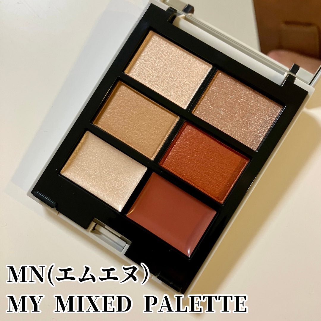 My Mixed Palette 6色カスタムパレット|mnの口コミ Mnエムエヌ) My Mixed Palette By Mika