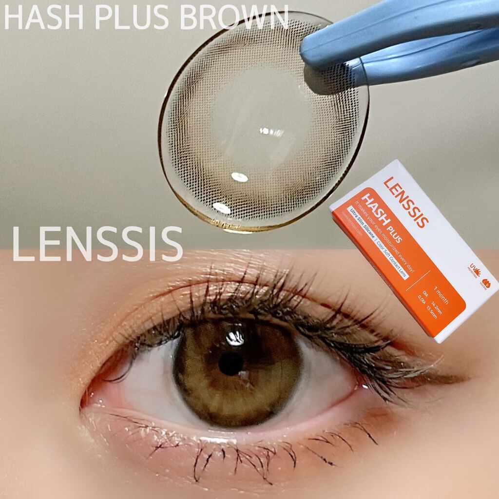 ハッシュシリーズ|lenssisのカラコンレポ・着画口コミ Lenssisjp レンシスサポーターズ レナピ3期 By ︎tomo ︎