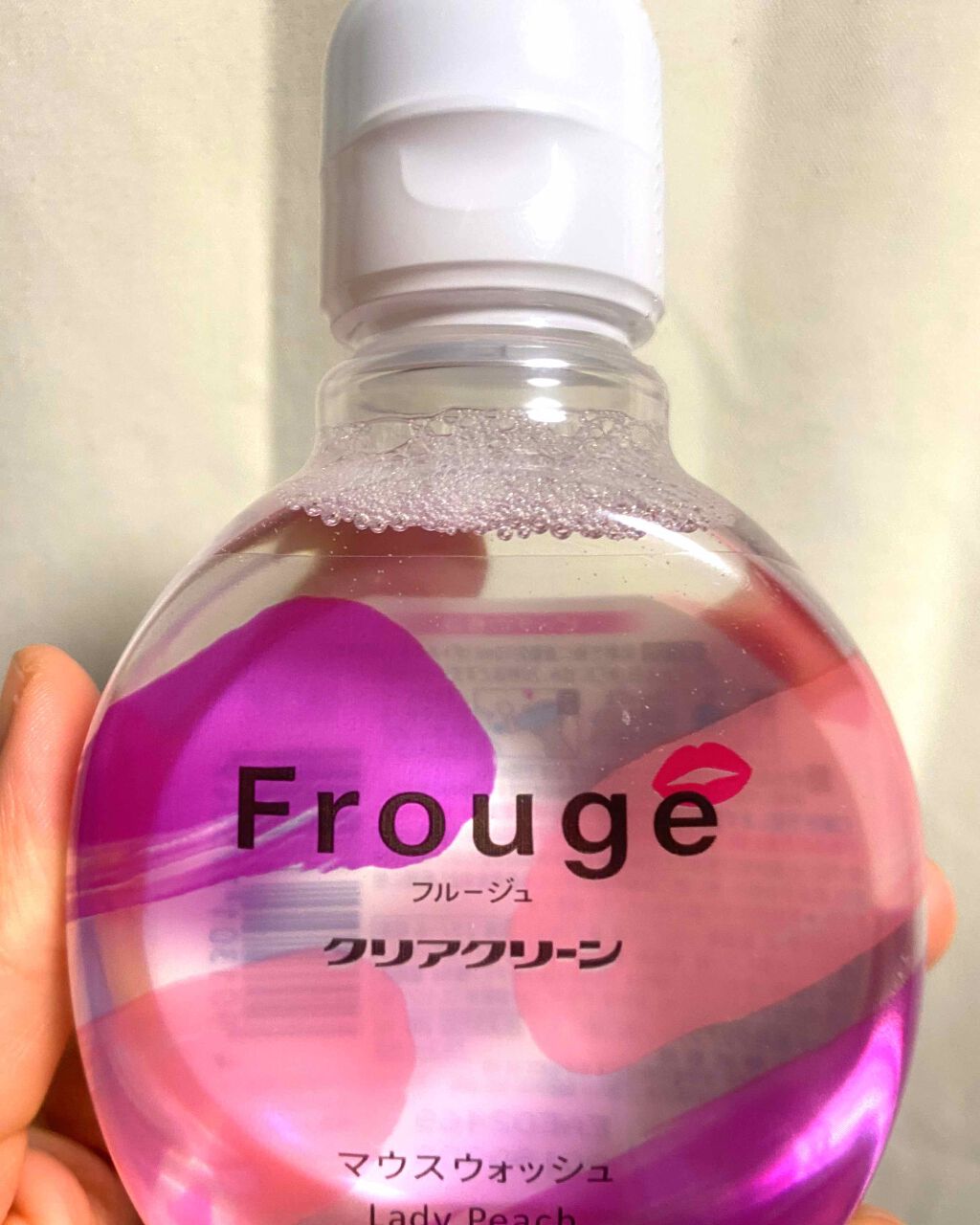 Frouge(フルージュ)|frougeの使い方を徹底解説 クリアクリーンのフルージュ! のピーチを買ってみて早速使ってみました😊 By