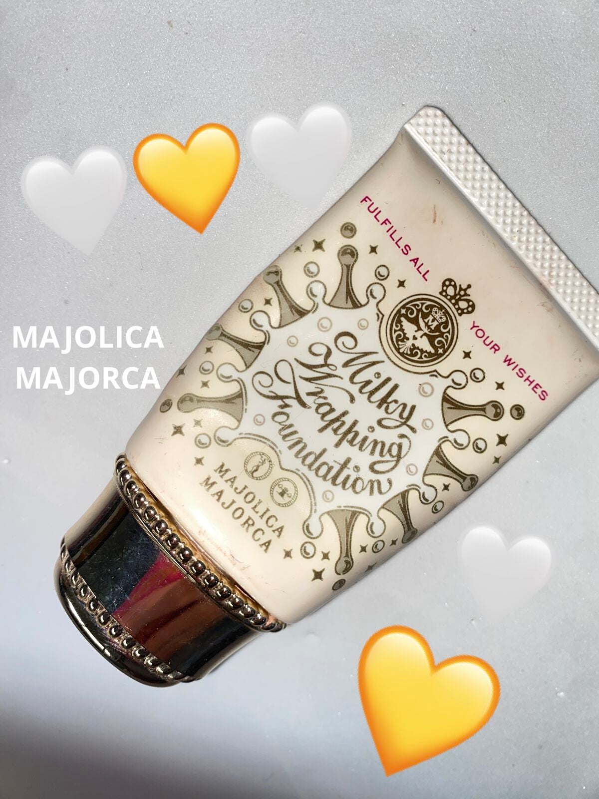 ミルキーラッピングファンデ|majolica Majorcaの口コミ「デパコス級と言われている Majolica Majorcaの