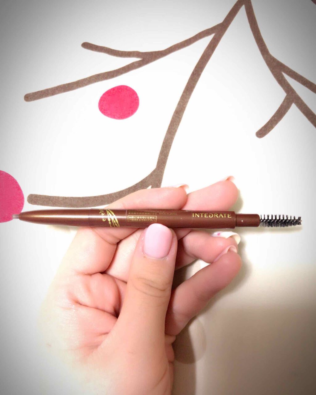 アイブローペンシルn|インテグレートの口コミ「インテグレートのアイブローペンシル ️インテグレートは安くてデザインが可愛いので結構持ってます
