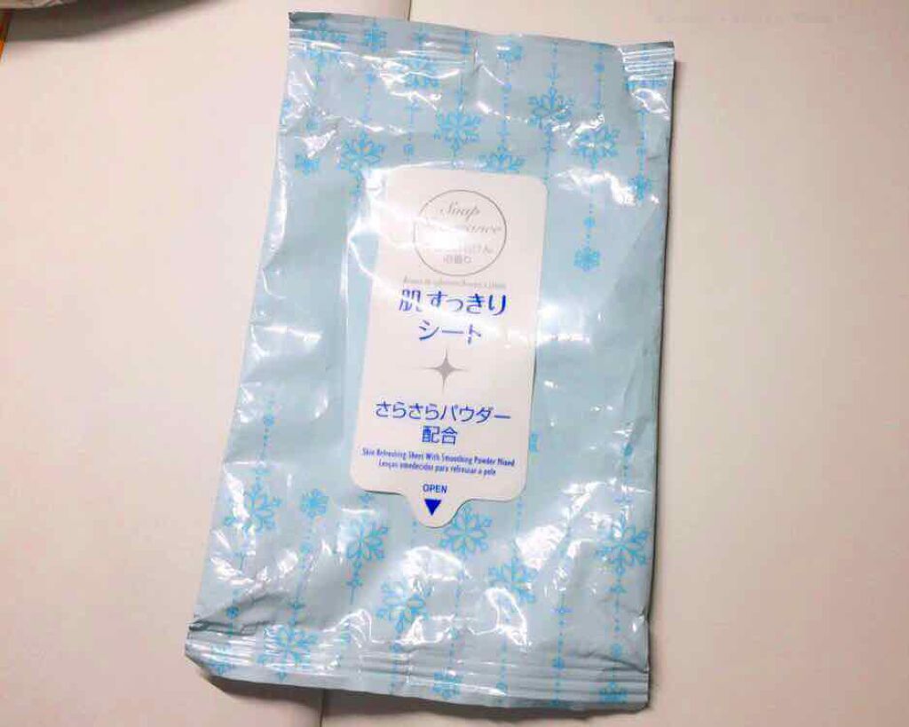 肌すっきりシート|daisoの口コミ 超優秀!100均で買えるおすすめボディシート!ダイソー 肌すっきりシート石けんの香り🌼 By ミコト