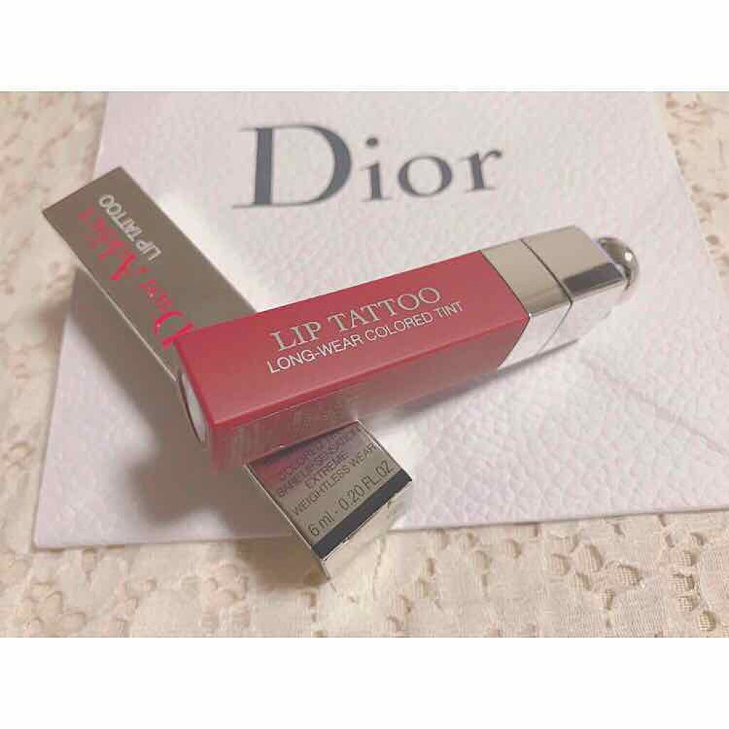 【旧】ディオール アディクト リップ ティント|diorの口コミ Diorのアディクトリップティント 771のナチュラルベリーという色です