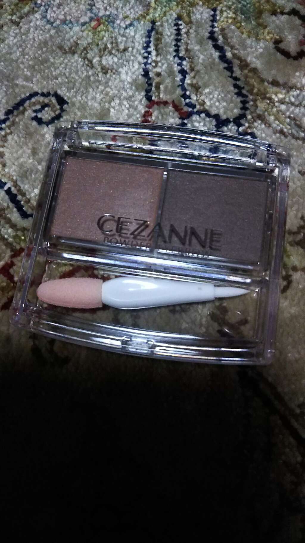 パウダーアイブロウr|cezanneの口コミ「値段も安いし、普通のチップと眉頭用の細いと」 By まゆ10代後半 Lips