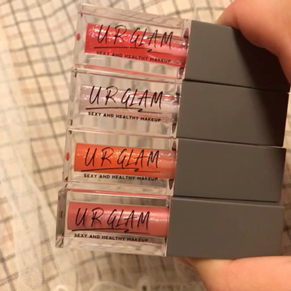 URGLAM LIP GLOSS｜U R GLAMの口コミ「ダイソーユーアーグラムリップグロス[05パ..」 by ゆきまる(脂性肌/30代前半) | LIPS