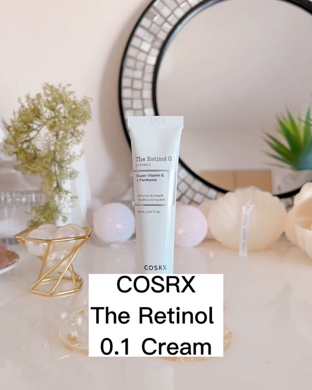 RXザレチノール0.1クリーム｜COSRXの口コミ「エイジングケアにおすすめのフェイスクリーム！💎COSRX RXザ・..」 by マッシュ🍄(混合肌/30代後半) | LIPS